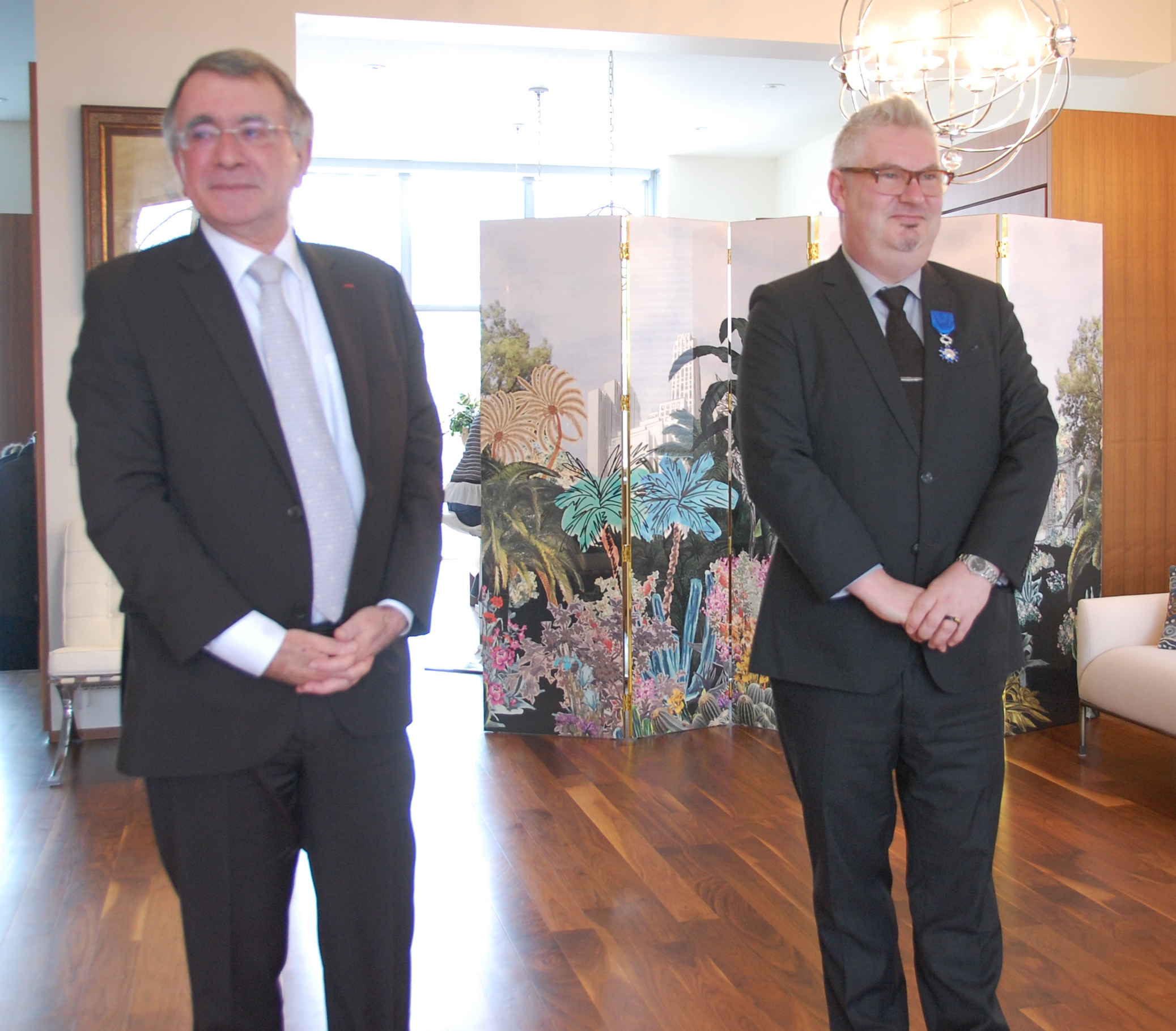 L’Ordre du mérite à Marc Cormier