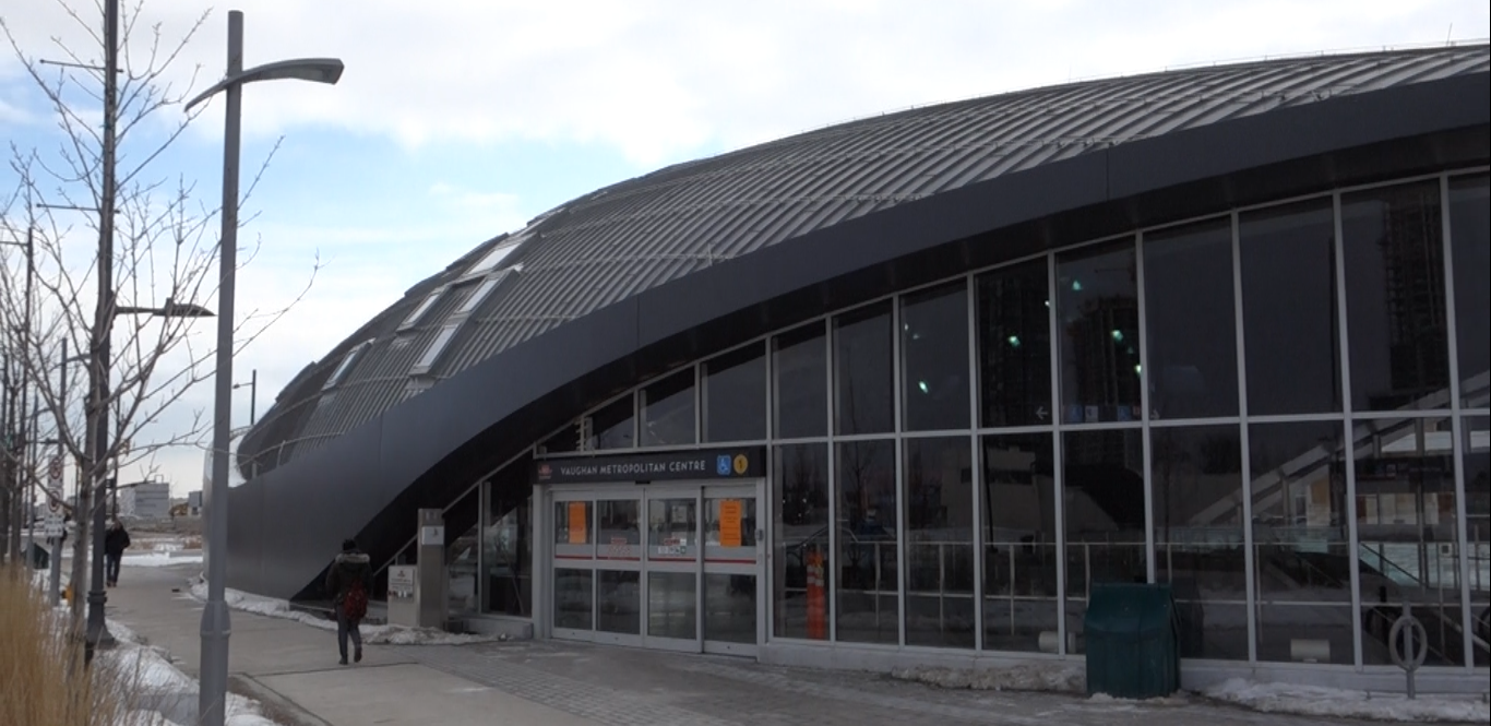Le terminus Vaughan: au-delà de la frontière de Toronto