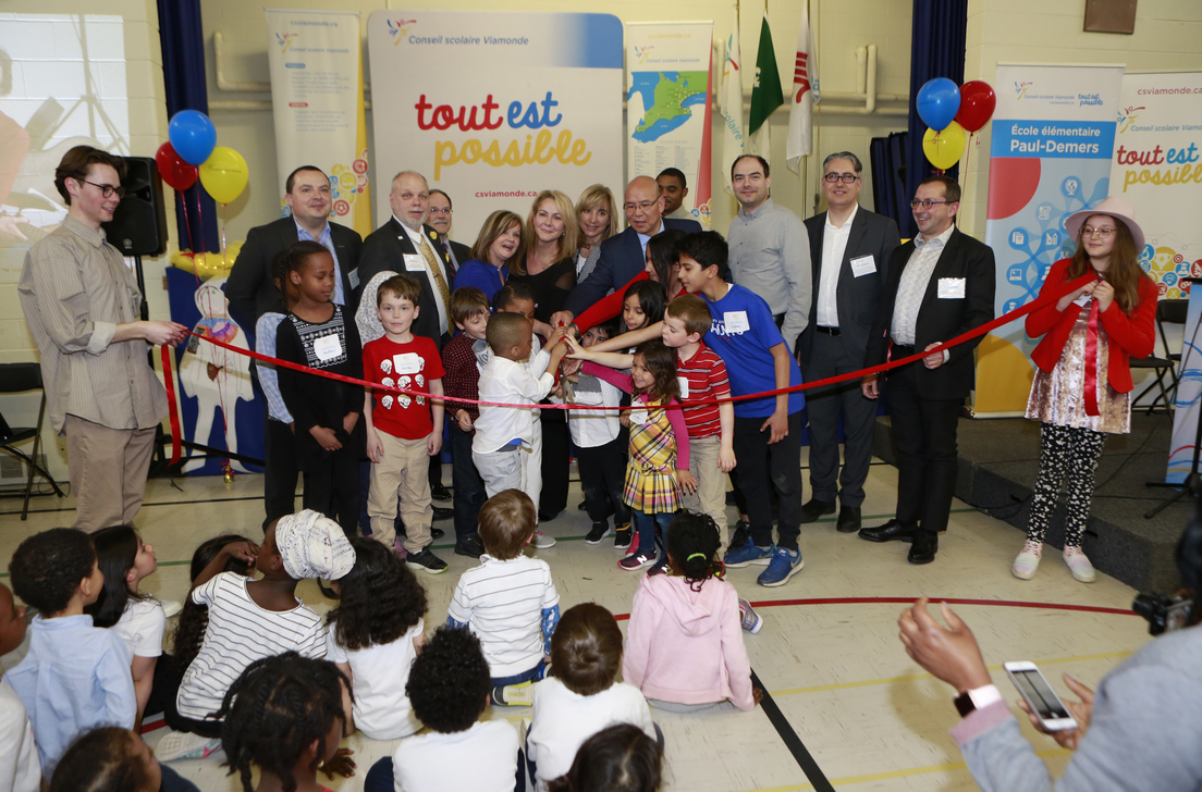 L’école Paul-Demers, c’est leur Place