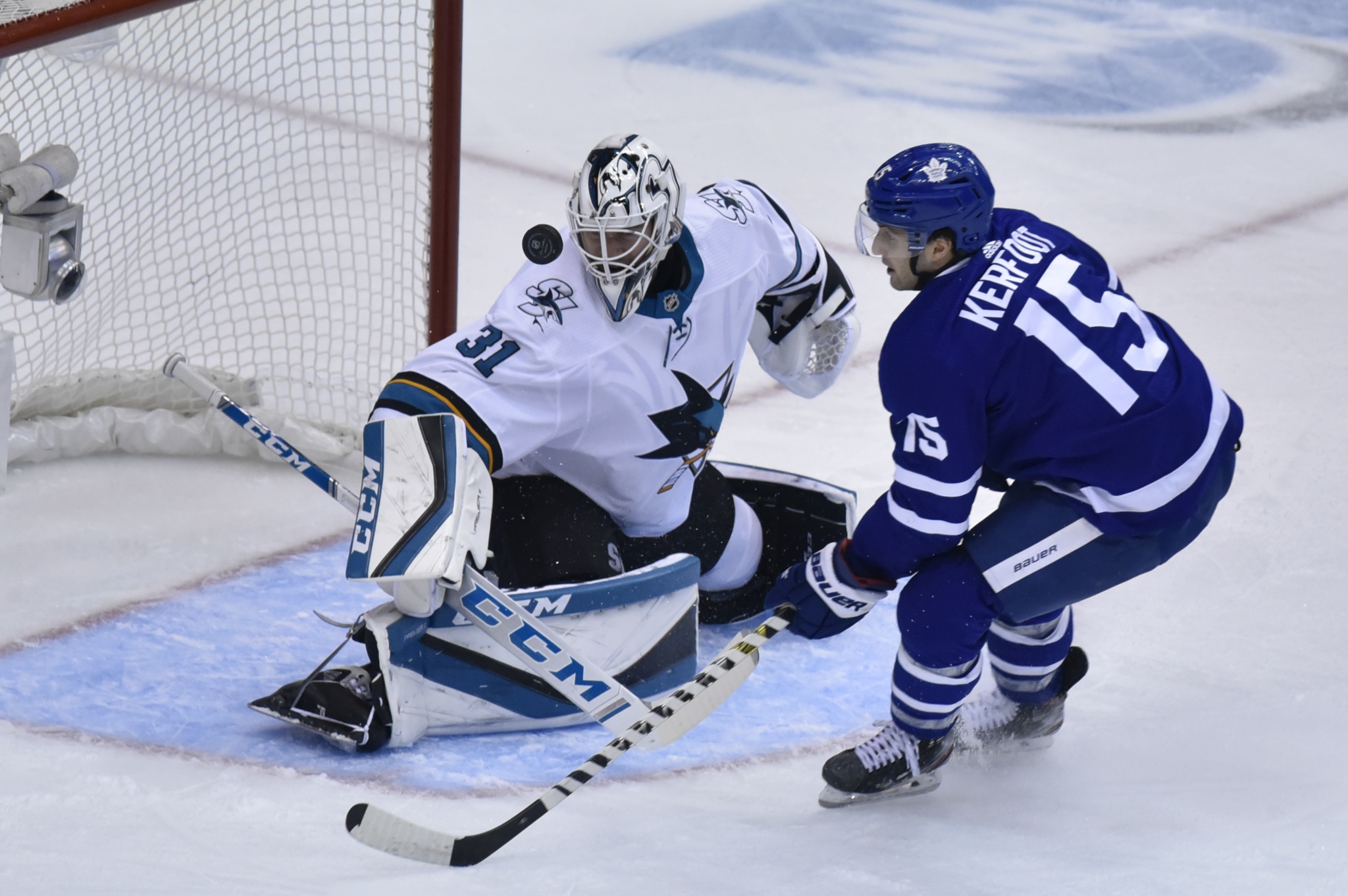 Les Maple Leafs gâchent le retour de Patrick Marleau