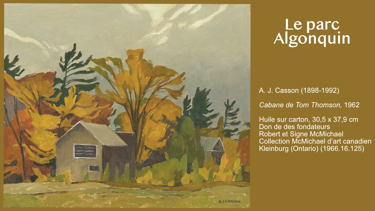 Le Groupe des Sept en 7 lieux