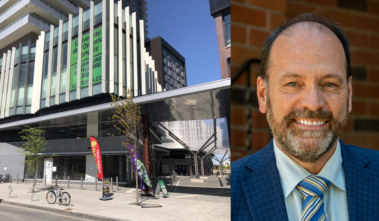 Pierre Ouellette devient le recteur de l’Université de l’Ontario français