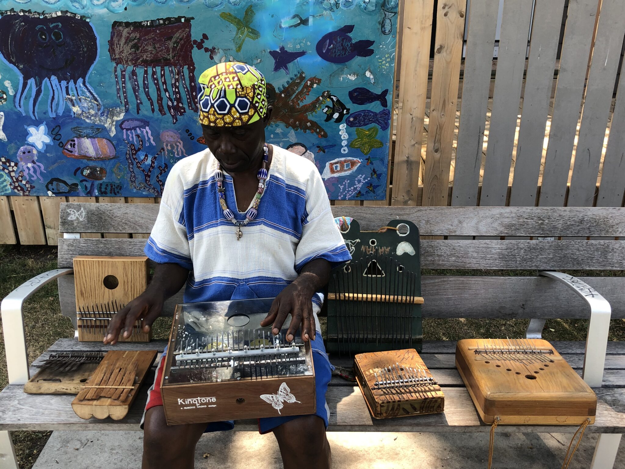 Apprenez à jouer du kalimba africain avec Njacko Backo