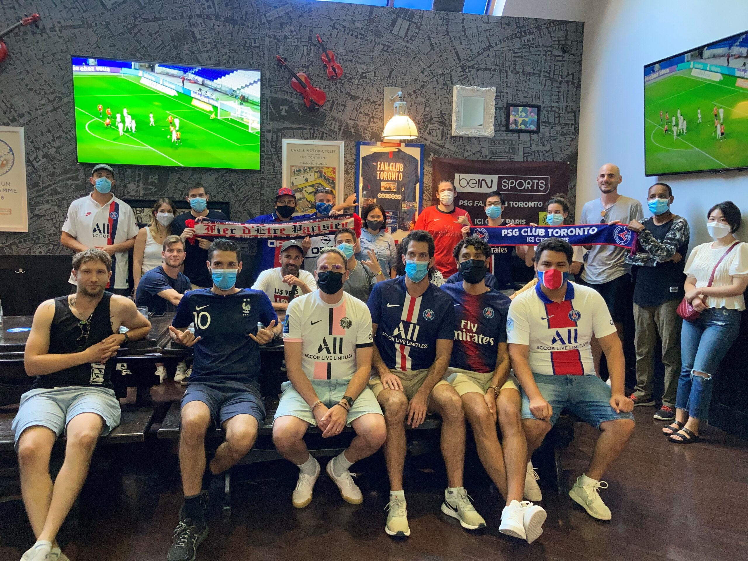 Les supporters torontois du PSG à nouveau réunis