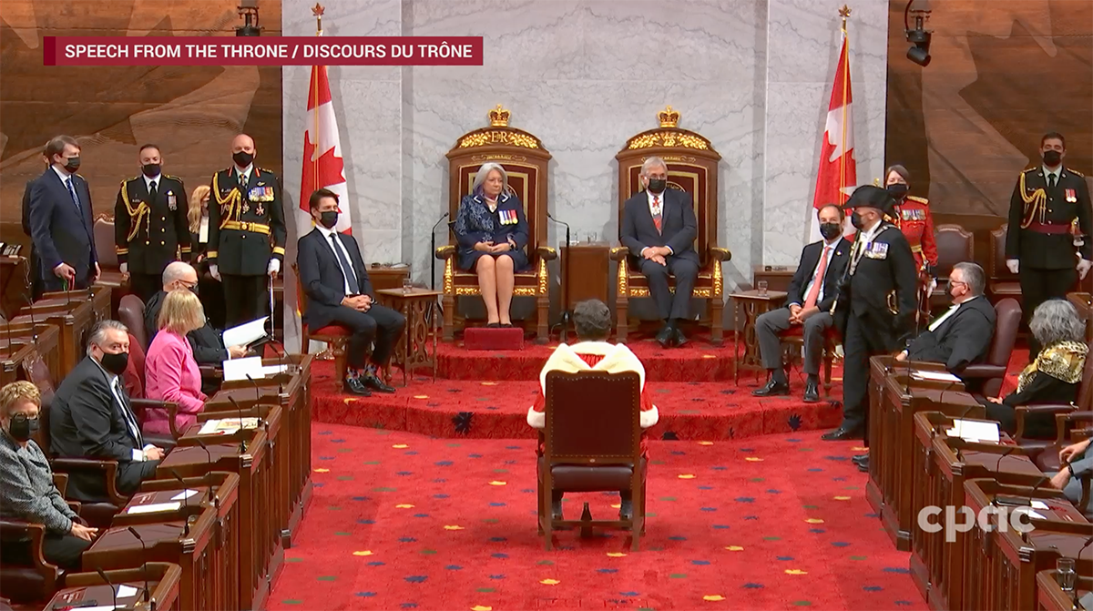 Pas de surprises dans le Discours du Trône, les priorités du gouvernement