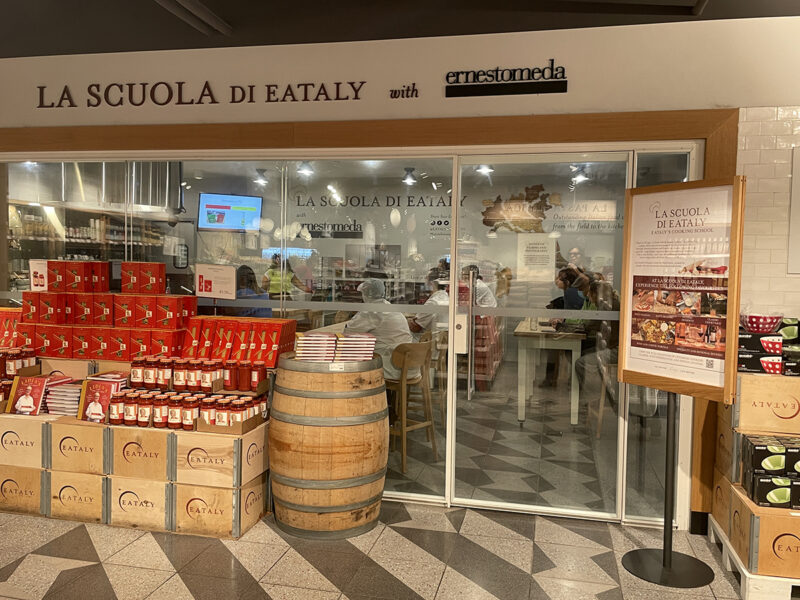 Expériences gourmandes en Italie, via Toronto, chez Eataly