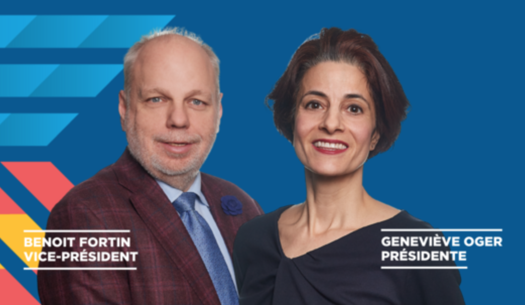 Geneviève Oger et Benoît Fortin reconduits à la tête de Viamonde