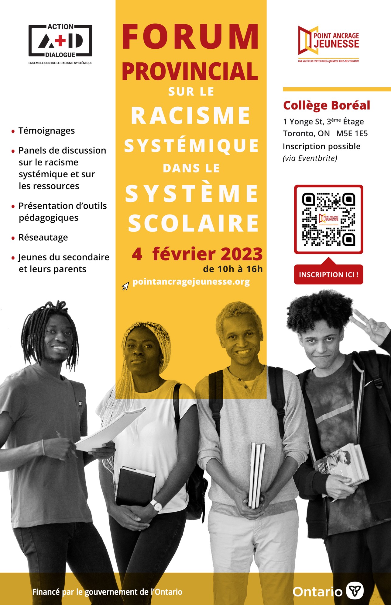 Un forum provincial sur le racisme systémique dans le système scolaire