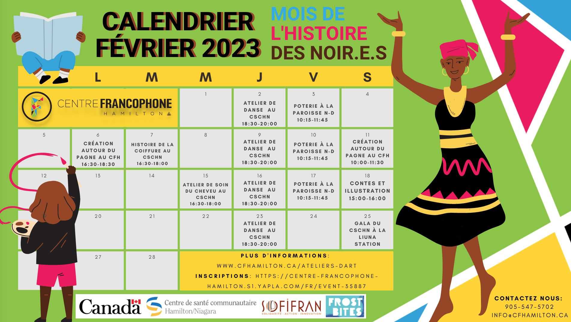 Hamilton: une série d’ateliers et un gala pour le Mois de l’Histoire ...