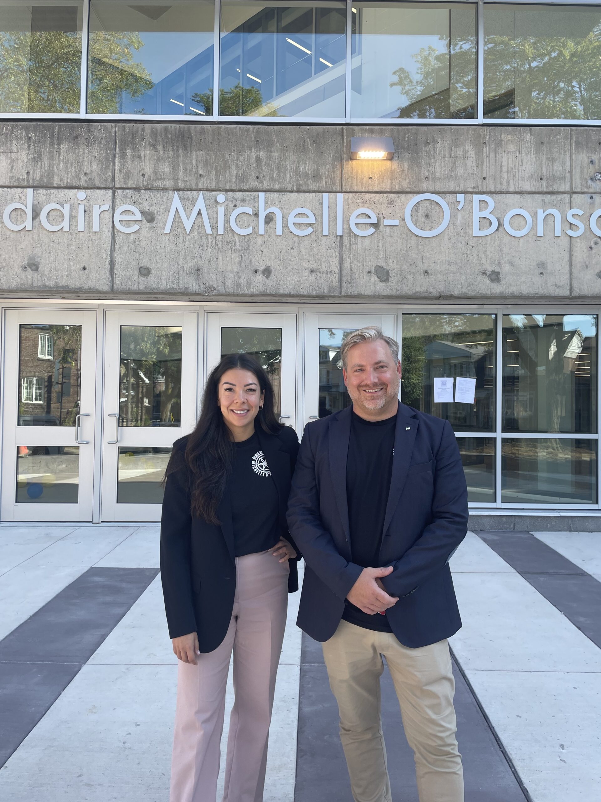 Viamonde : première rentrée pour la nouvelle école secondaire Michelle ...