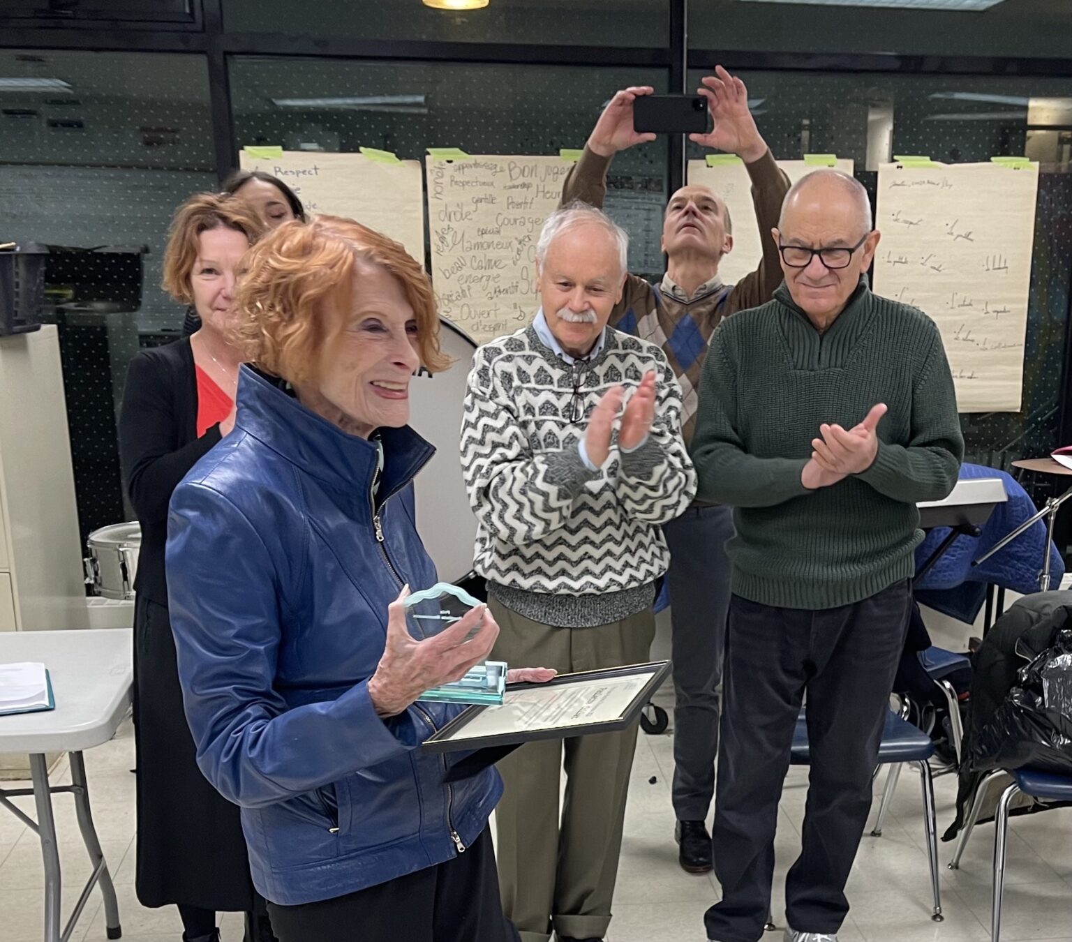 Le Prix Jean-Baptiste Rousseaux remis à Paulette Collet