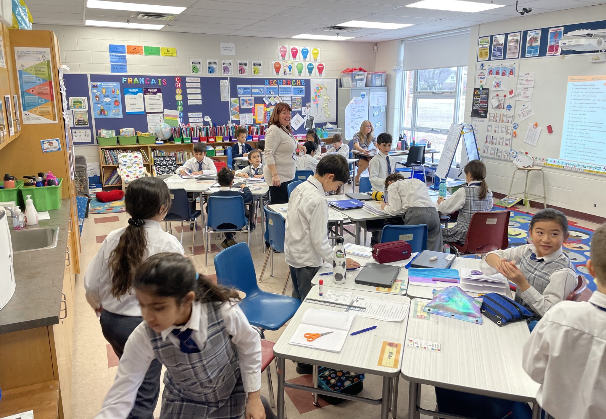 Un nouveau gymnase pour le campus Ouest de la Toronto French School