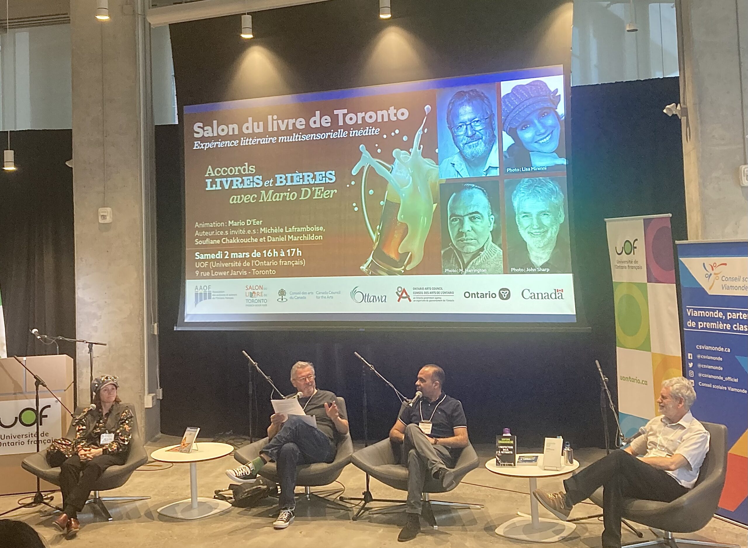 Une rencontre littéraire autour d’une microbrasserie