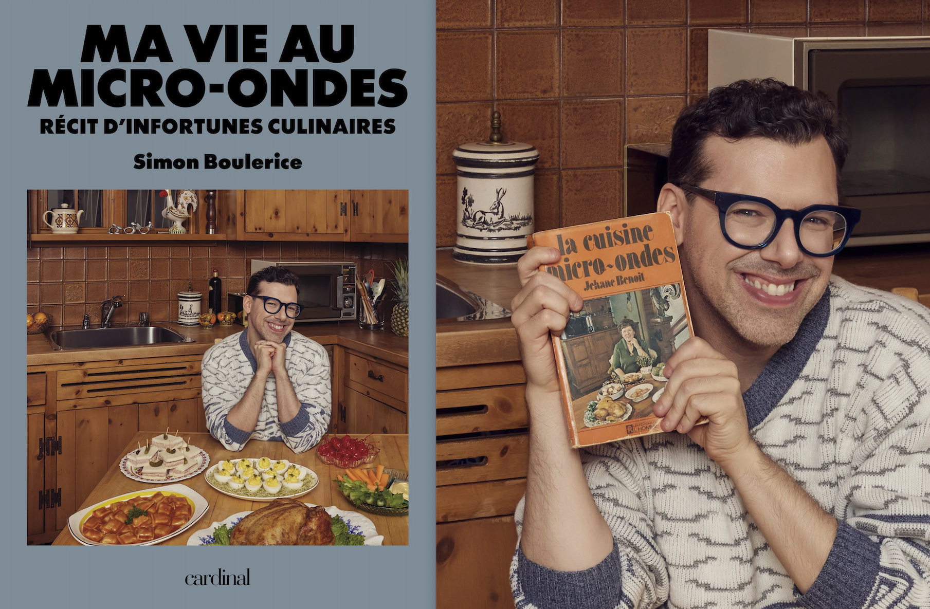 Simon Boulerice et son four à micro-ondes: hôte terrible et excellent hôte